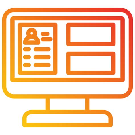 Assessment Generic Gradient Outline Icon