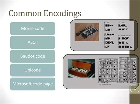 Overview Of Character Encoding Pptx Computing Technology And Computing
