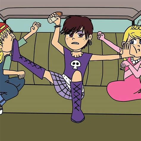Luna Lana And Lola Loud In Vanzilla Theloudhouse Loudhouse Loudhousefanart Fanart