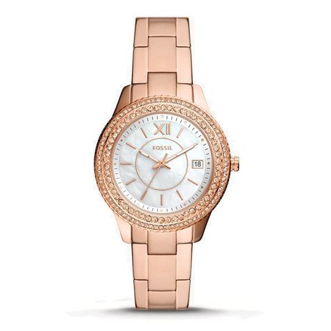 Pre Owned Fossil Ladies Analogue Watch Es5131 Shop Now
