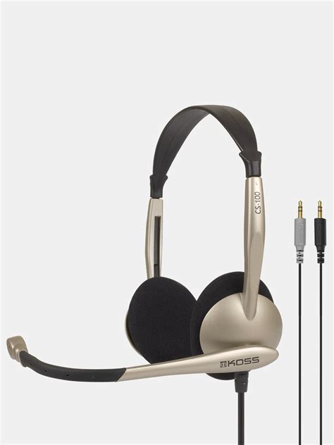Cs100 Communication Headsets Koss Stereophones
