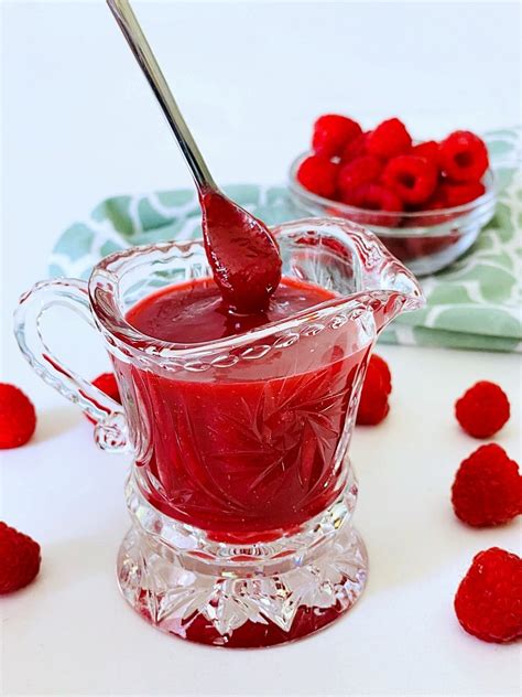 Easy Seedless Raspberry Sauce Using Fresh Or Frozen Raspberries