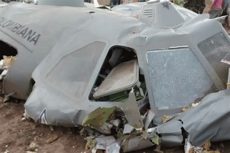 Mueren Once Integrantes De La Fuerza Aérea Colombiana En Accidente De Avión