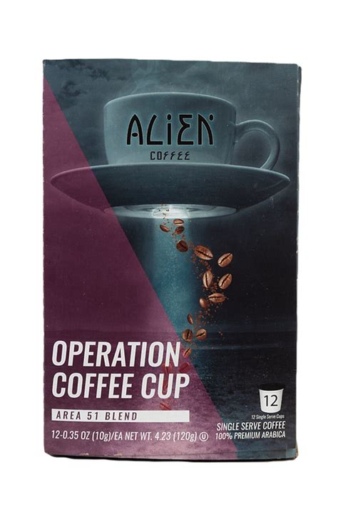 Alien Coffee Operation Coffee Cup K Cups Area