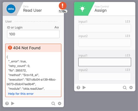 Okta Workflows How To How To Add Error Handling To A Flow Okta