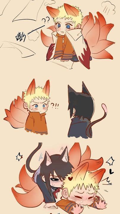 Naruto And Sasuke Funny Naruto And Sasuke Kiss Naruto Fan Art Naruto