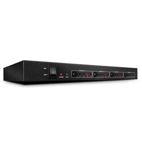 Buy Lindy 38152 4x4 Hdmi 10 2g Matrix Switch Comms Express
