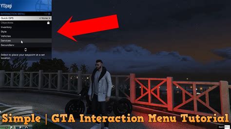 Simple GTA Interaction Menu Tutorial YouTube