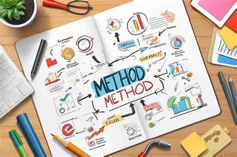 Premium Ai Image Scrum Method Concept Illustration