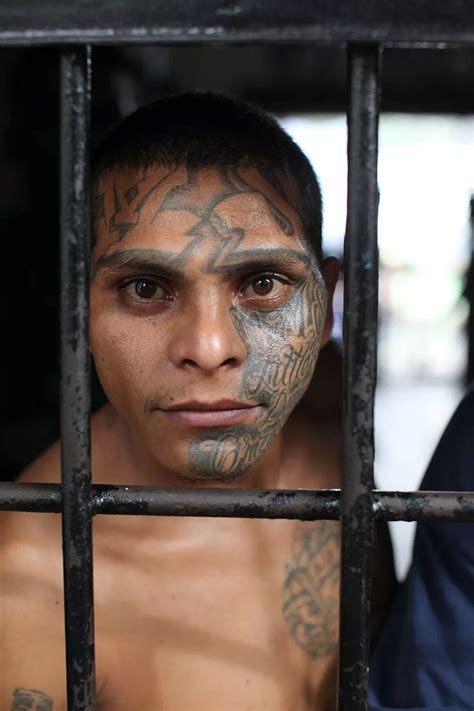 Ms 13 Gang Members In El Salvador Prison By Adam Hinton One Use