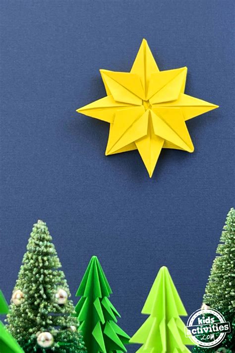 Christmas Origami Stars Accessories Of Christmas