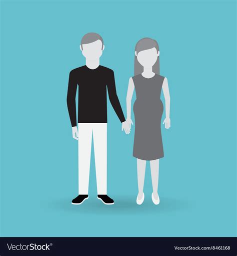 Couple Relationships Design Royalty Free Vector Image