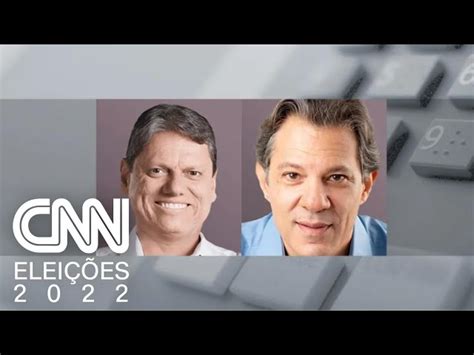 Ipec Em Sp Tarcísio Tem 53 Dos Votos Válidos Haddad Tem 47 Cnn Brasil