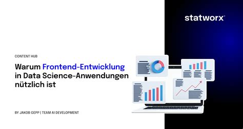 Frontend Entwicklung Entscheidend für den Erfolg von Data Science