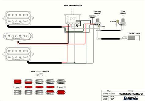 Active Guitar Pickup Wiring Diagrams