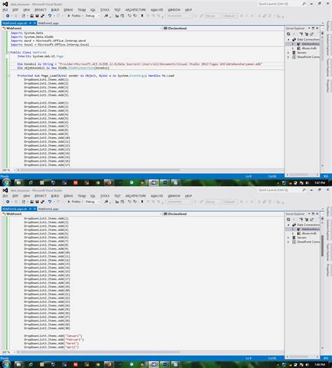 INFORMASI DUNIA IT Tutorial Menghubungkan Antara Visual Basic Dengan MS Acces MS Word Ms