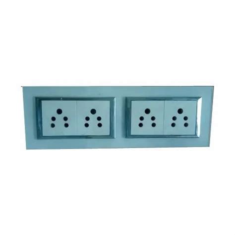 White Modular Electric Socket Board At ₹ 50 Piece In Rajkot Id