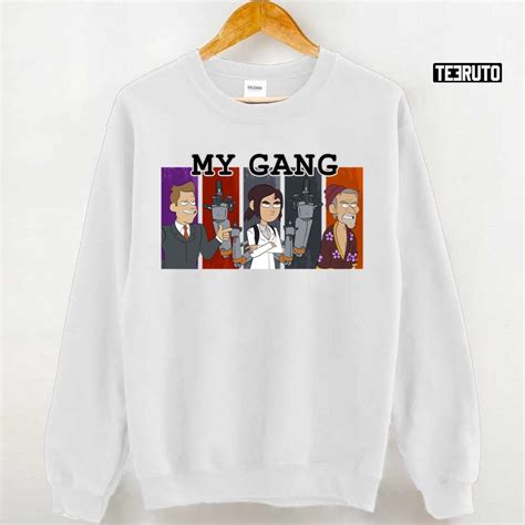 My Gang Inside Job Reagan Brett And Dad Unisex Sweatshirt Teeruto