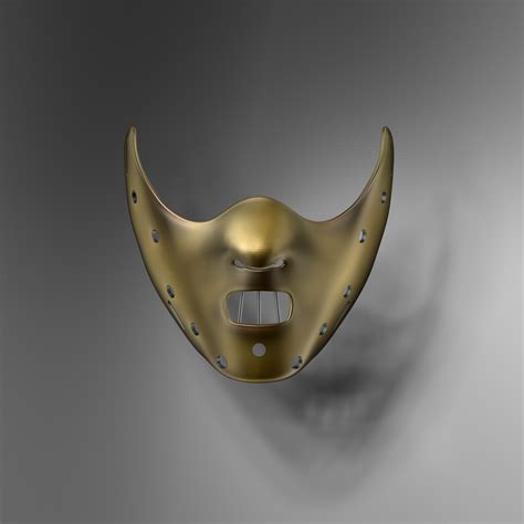 🤓 Hannibal Lecter Mask・ Stl File For ・cults