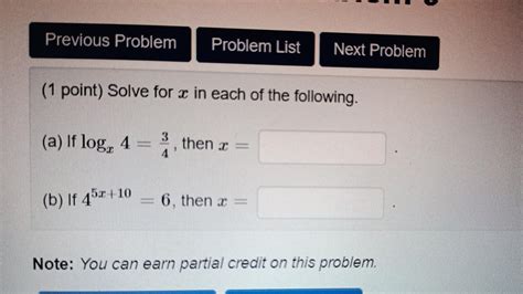 solved previous problem problem list next problem 1 point