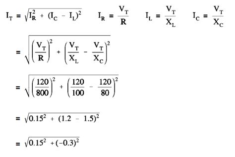 Calculate Power In Parallel RCL Circuit Inst Tools