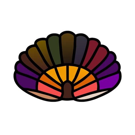 Premium Vector Abalone Perl Red Icon Vector Illustration