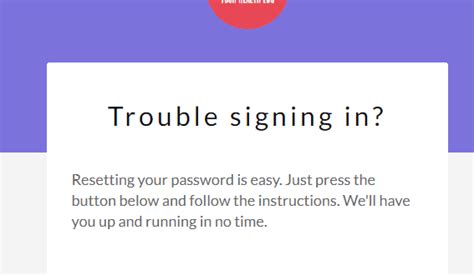Free Password Reset Request Letter HTML CSS