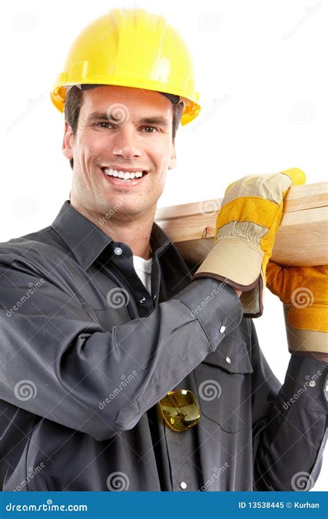 Constructor Imagen De Archivo Imagen De Sonrisa Capataz 13538445