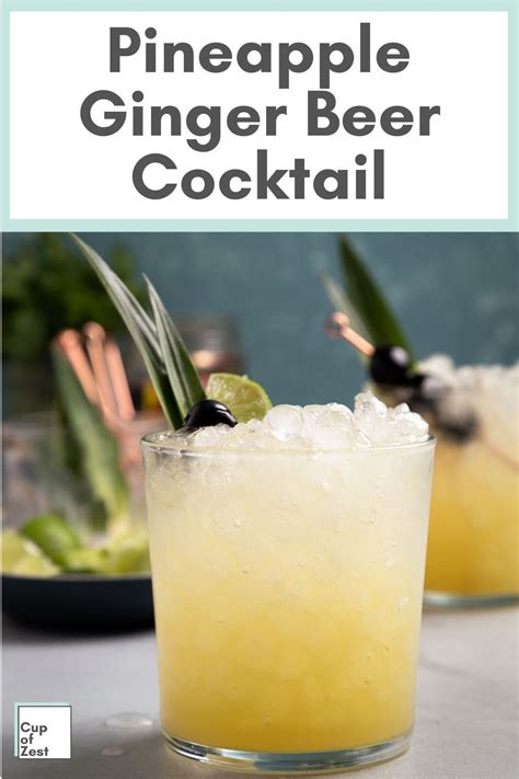 Pineapple Ginger Beer Mocktail Artofit