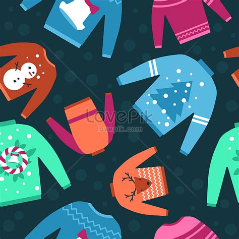 못생긴 스웨터 패턴 이미지 사진 및 Png 일러스트 무료 다운로드 Lovepik