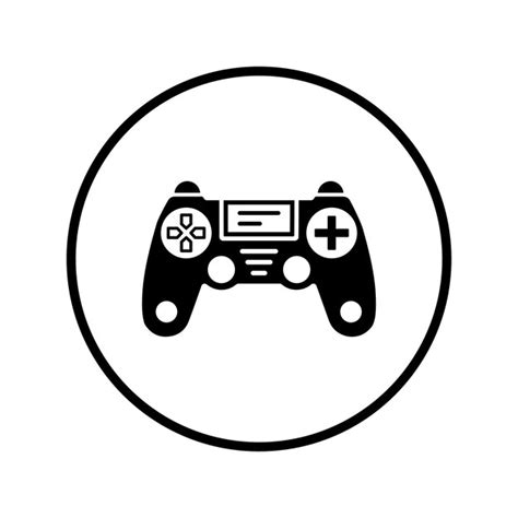 Premium Vector Controller Video Game Icon Black Vector Graphics