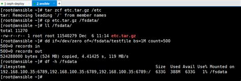Ceph使用普通用户挂载cephfs PunchLinux 博客园