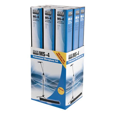 Dap 9 X Ms 4 Microphone Retail Set Dutch Dj Equipment