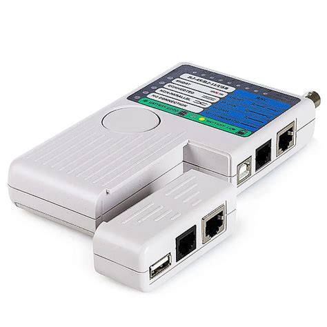 Testador Cabos Bncrj45rj11usb B E Usb A Nova Trida EletrÔnica
