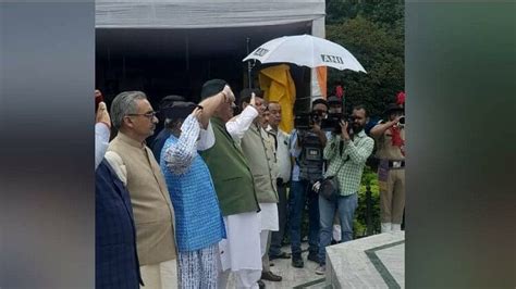 Kargil Vijay Diwas 2023 Uttarakhand Cm Pushkar Singh Dhami And Governor