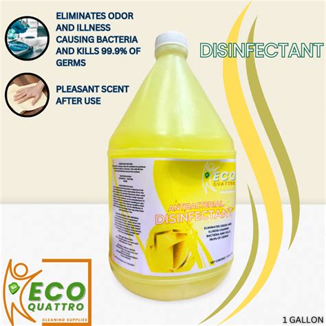 Eco Quattro Antibacterial Disinfectant 1 Gallon Shopee Philippines