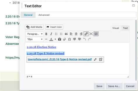 How To Edit Regular Pages Help Tutorials For Town Web Design Customers