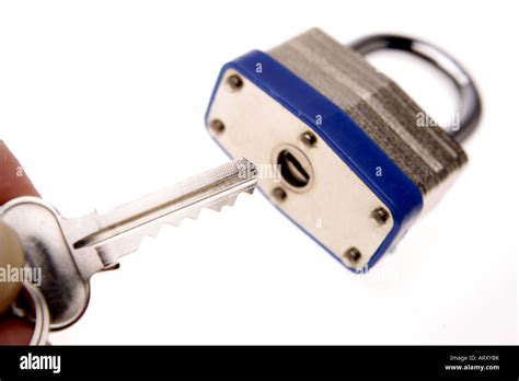 Padlock And Key Stock Photo Alamy