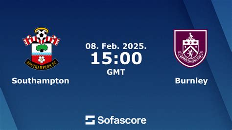 Southampton Vs Burnley Live Score H2h And Lineups Sofascore