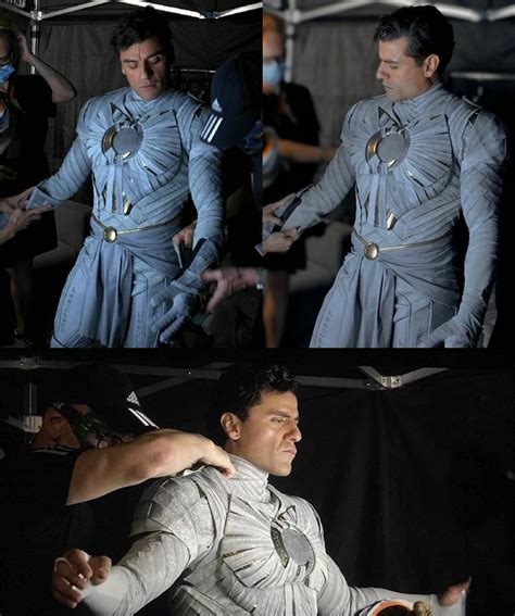 Oscar Isaac Actually Wears The Suit Its Cool I Thought It Was All