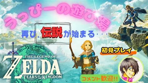 【ゼルダの伝説ティアーズキングダム】完全初見プレイ！ティアキンやるぞー！ ゼルダ ティアキン Switch 配信 ライブ Youtube