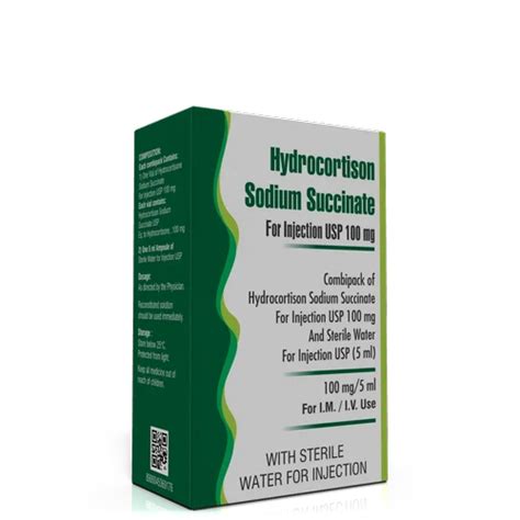 100mg Hydrocortison Sodium Injection At ₹ 40piece Vadodara Id