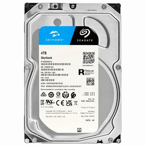 HD Seagate 1TB Skyhawk Surveillance 3.5" SATA 3 5400RPM - ST1000VX013 ...