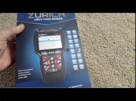 ZR15s OBD2 Code Reader With 3 5 In Display And Active Test FIXASSIST