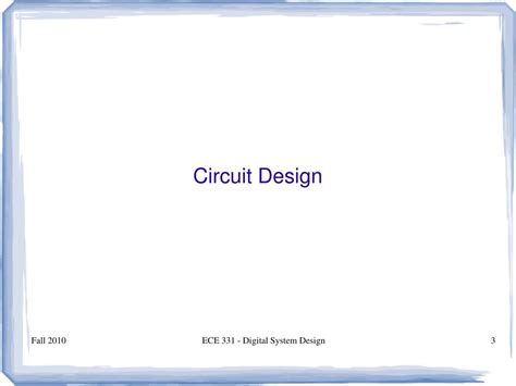 PPT ECE 331 Digital System Design PowerPoint Presentation Free Download ID 1056554