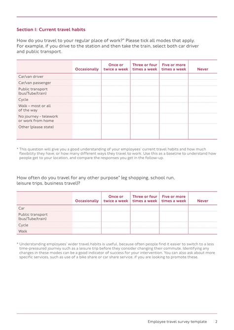 Free Printable Survey Templates Pdf Word Excel