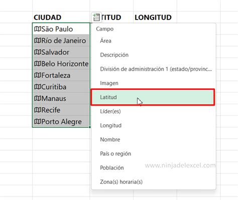 como encontrar latitud y longitud en excel ninja del excel the best