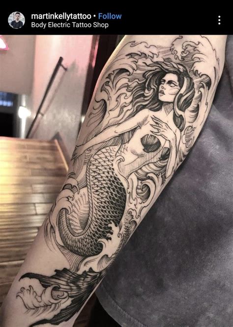 Pin By Rallix M On Tattoo Ideasplans Mermaid Tattoo Designs Mermaid