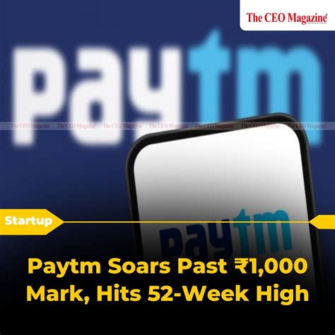 The Ceo Magazine India On Linkedin Paytm Stockmarket Marketrally