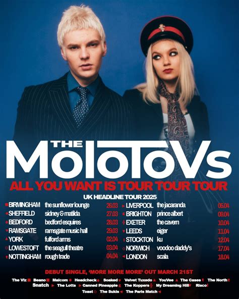 The Molotovs Follow Up Sex Pistols Support Slot With Debut Single ‘more More More